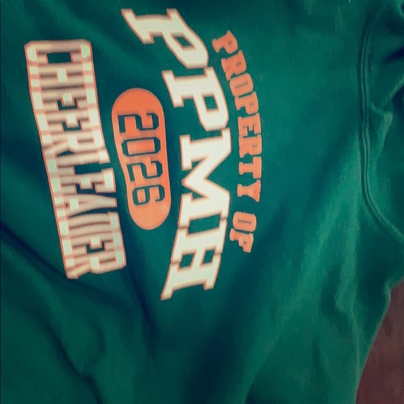 ppmh | Jackets & Coats | Green Cheerleader Ppmh Hoodie | Poshmark